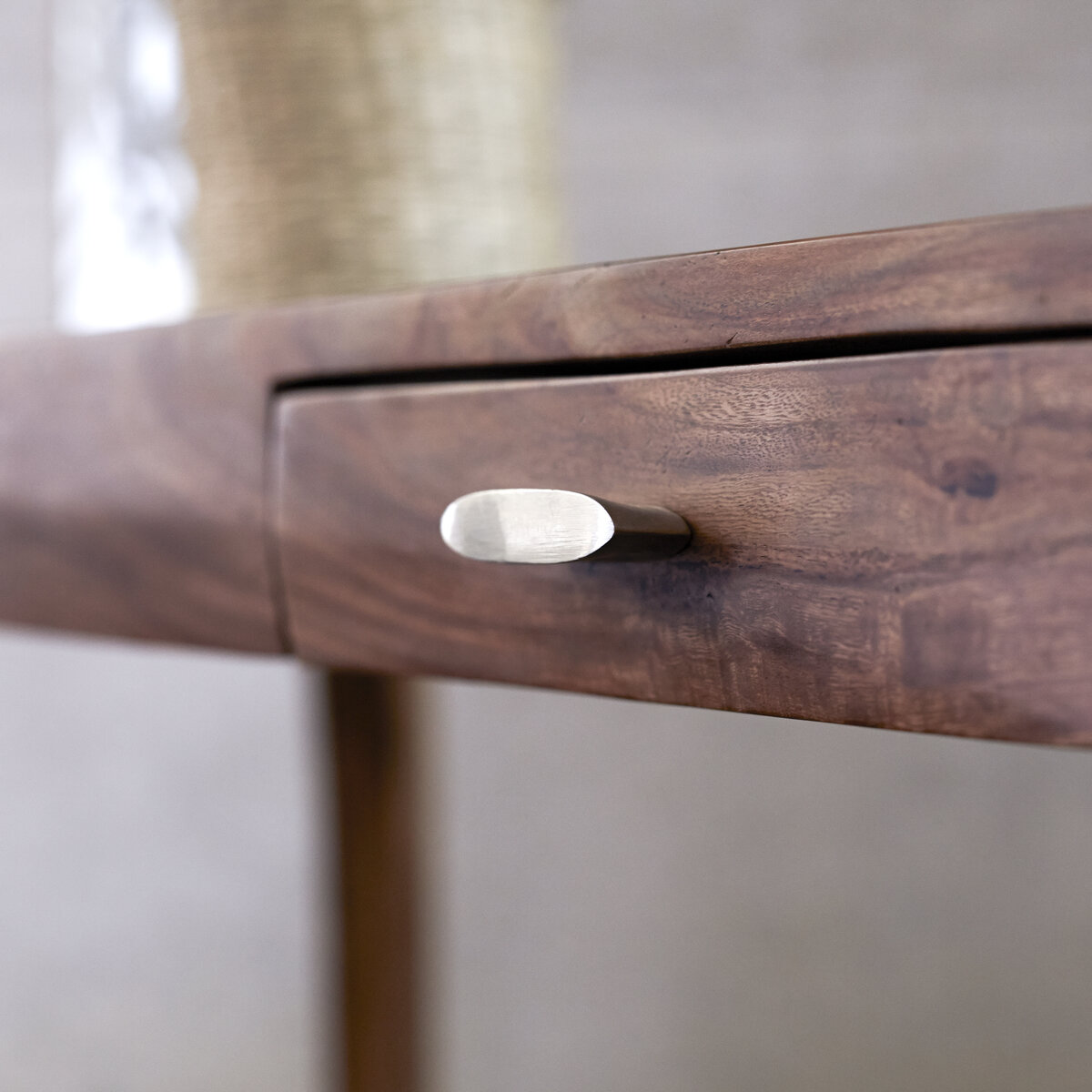 Office sheesham console - Luna consoles at Tikamoon