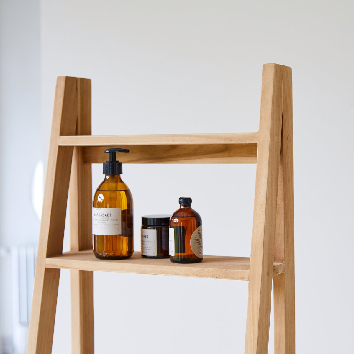 Bathroom shelf - Teak Bahya Step shelf - Tikamoon