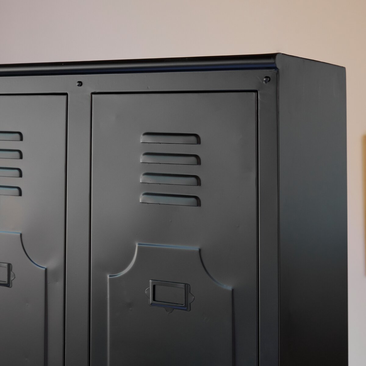 Industriel Metalen kast - Slaapkamer opbergmeubel - Tikamoon