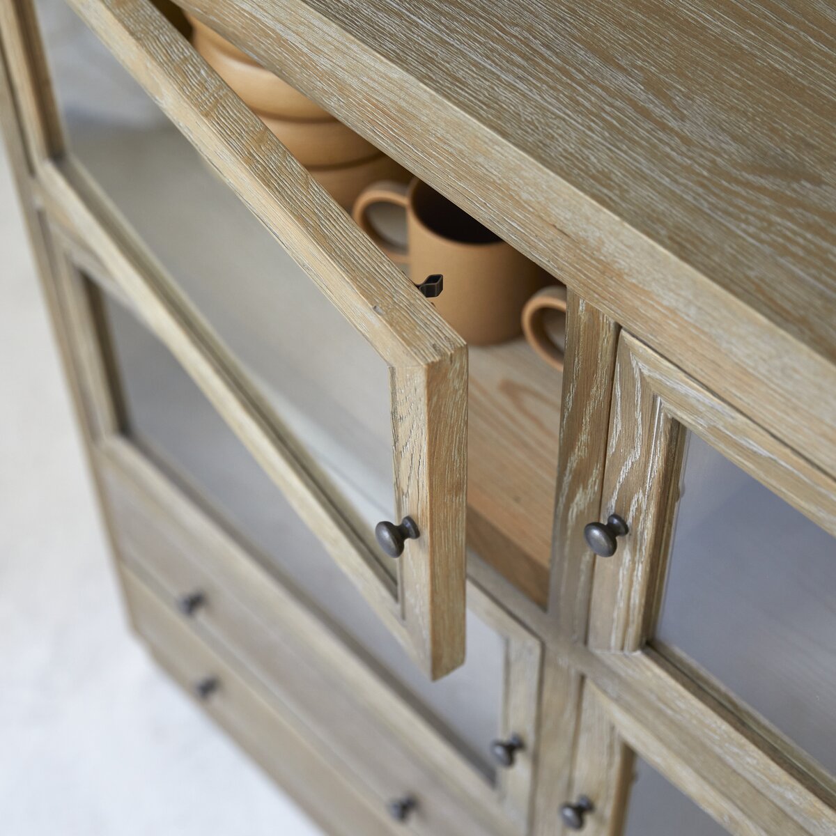 Oak sideboard 110 cm - Living room storage furniture - Tikamoon
