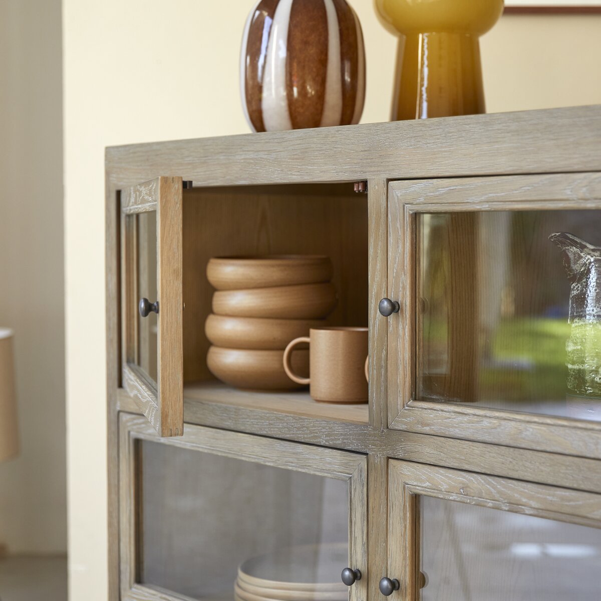 Oak sideboard 110 cm - Living room storage furniture - Tikamoon