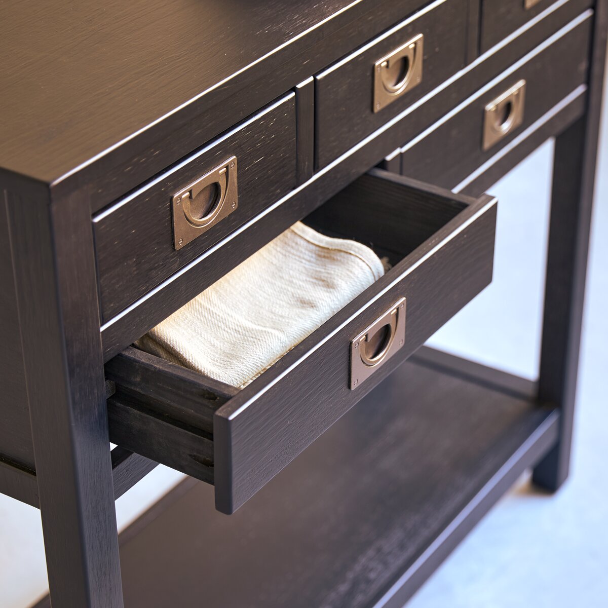 Console en pin massif 100 cm - Meubles de rangement salon - Tikamoon