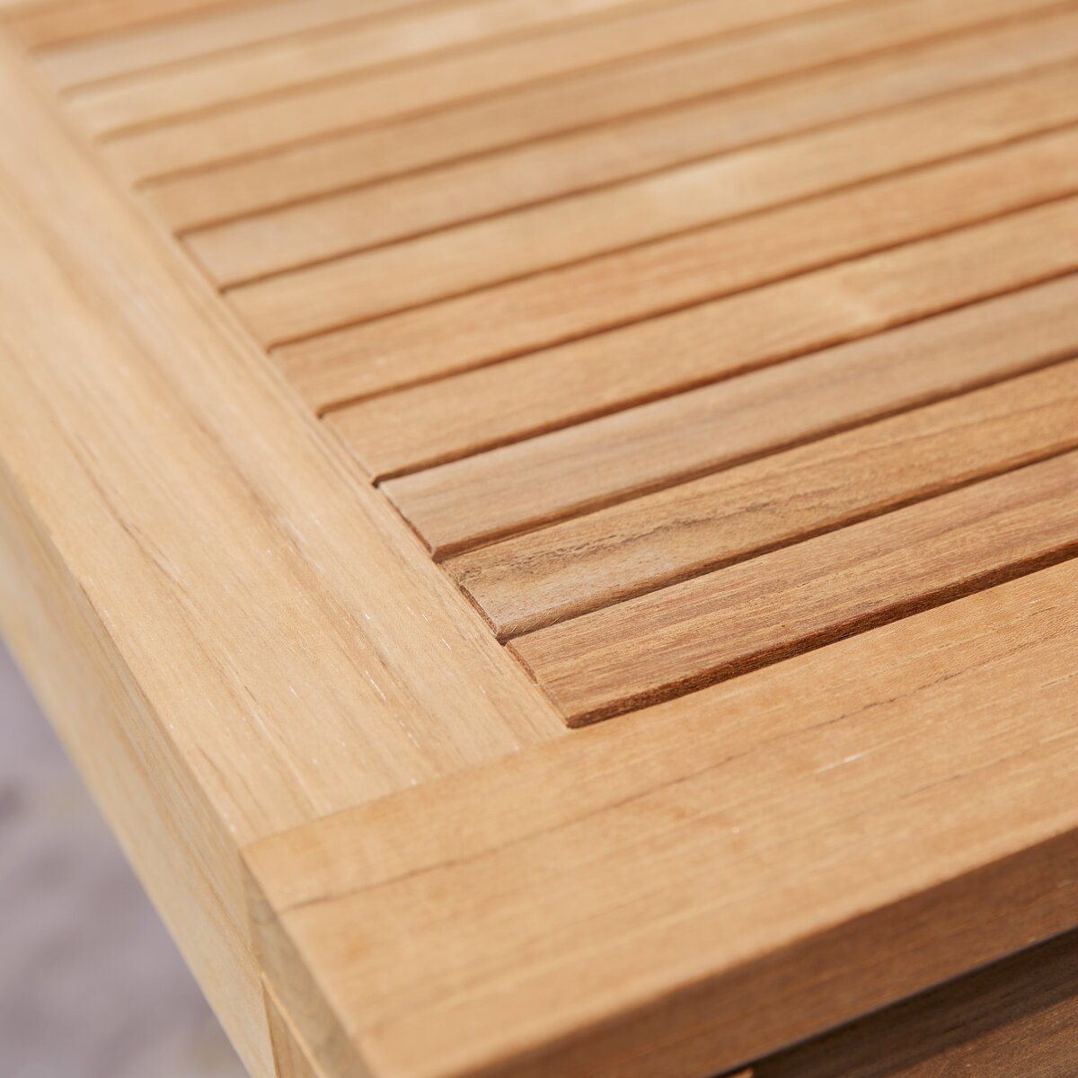 Solid teak garden Table - Garden / Garden Tables - Tikamoon