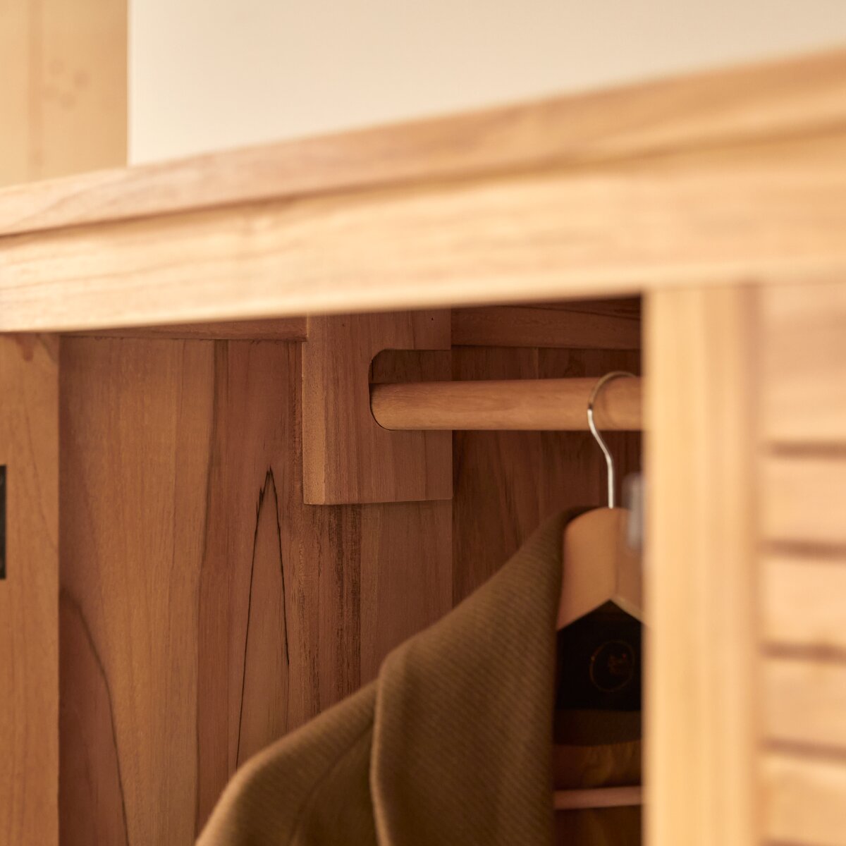 Solid teak Wardrobe - Bedroom / Cupboards & Wardrobes - Tikamoon