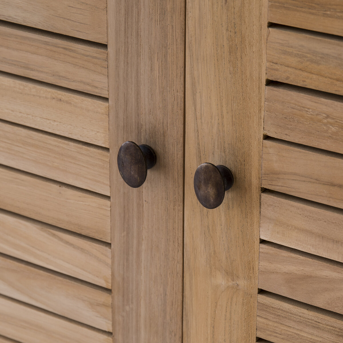 Solid teak Wardrobe - Bedroom / Cupboards & Wardrobes - Tikamoon