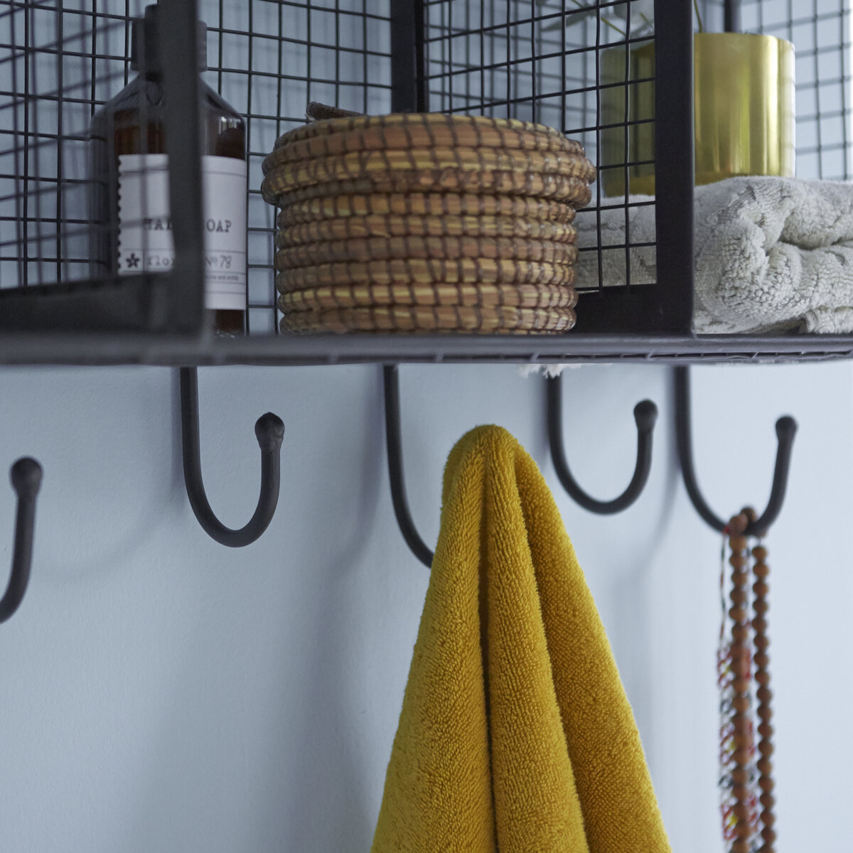 Sona Metalen badkamerhaak 100 cm - Badkameropbergmeubel - Tikamoon