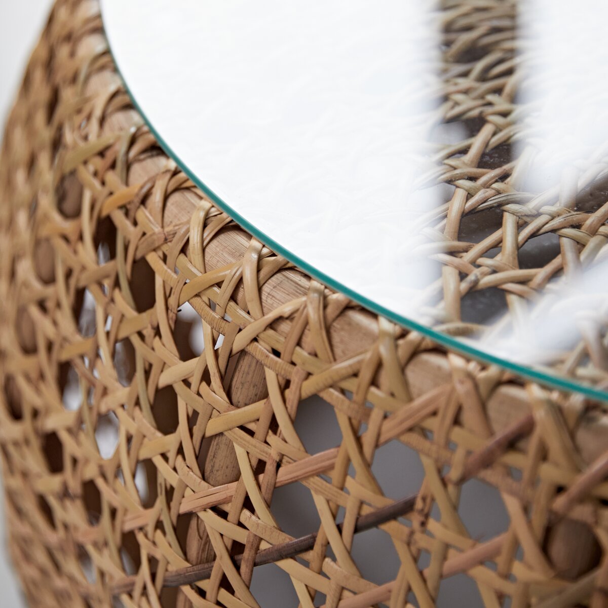Esther Salontafel van gevlochten rotan - Meubels voor de woonkamer ...