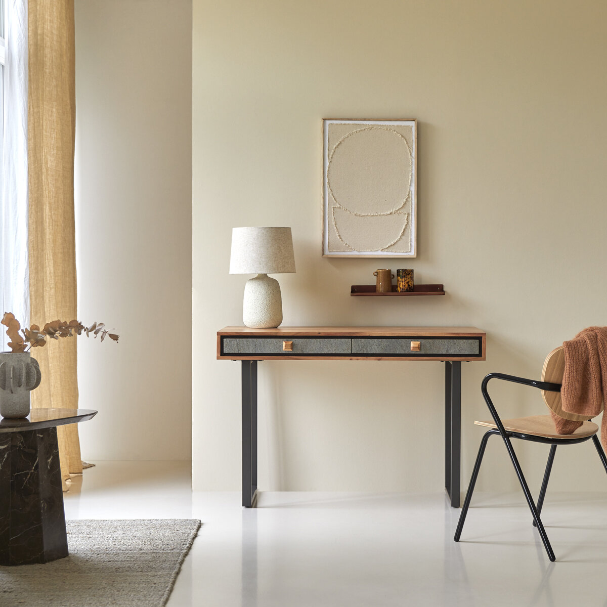 Schreibtisch Aus Akazie Schlafzimmer Schreibtische Tikamoon