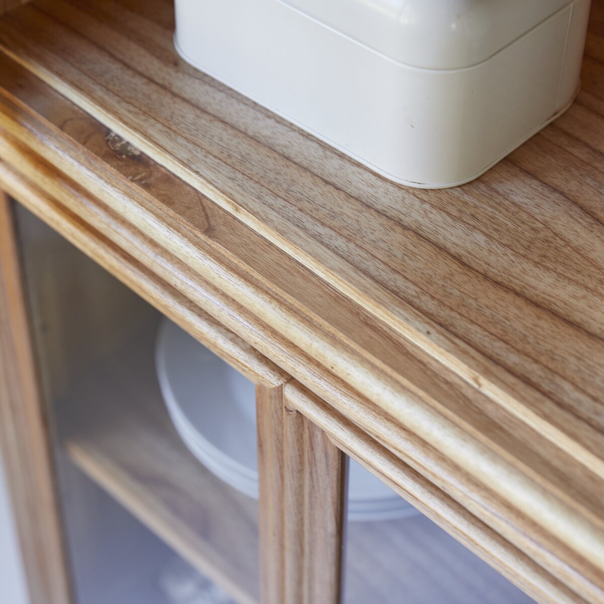 Display case in mindi 120 cm - Glass-fronted storage for the dining ...