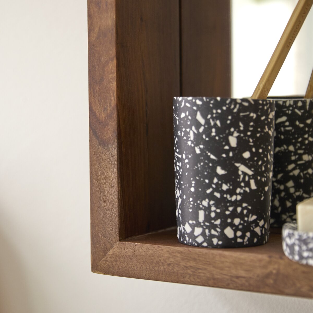 Solid sheesham Mirror 70x45 cm - Bathroom / Mirrors - Tikamoon