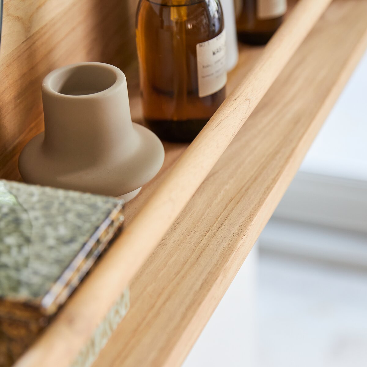 Ugo Bathroom Wall Shelf 100 cm - Storage Cabinet - Tikamoon