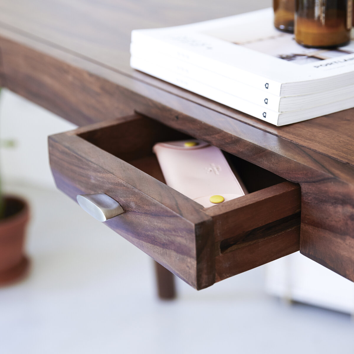 Sheesham Desk 135 cm - Luna Occasional Furniture from Tikamoon