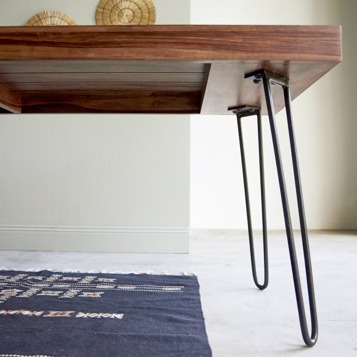 Sheesham table 210 cm – Sale of helga tables for 6-8 people - Tikamoon