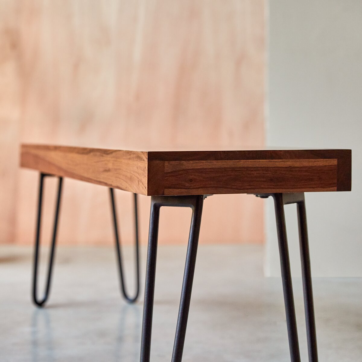 Sheesham bench 180 cm - Helga bench for 3 people - Tikamoon