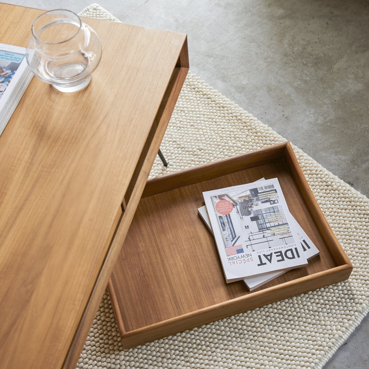 Simen Teak salontafel - Woonkamermeubilair - Tikamoon