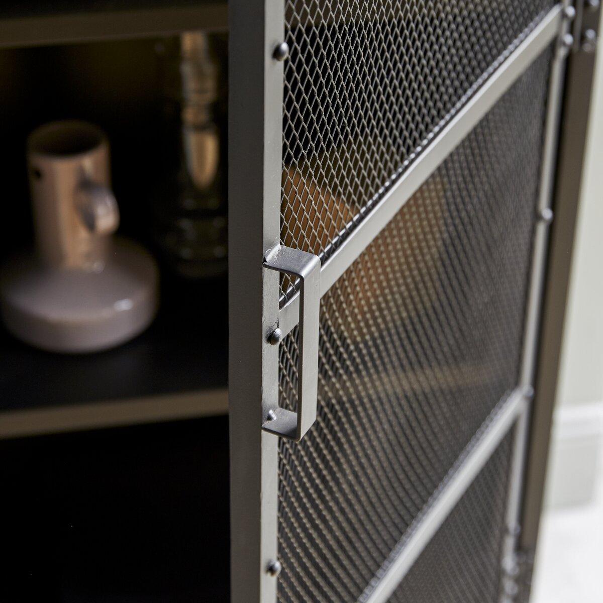 Metal wardrobe - Bedroom storage furniture - Tikamoon