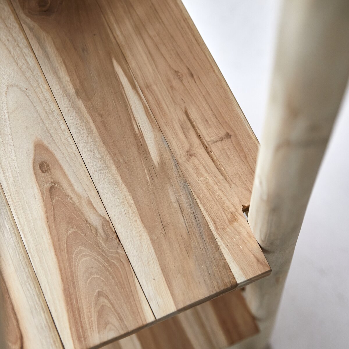 Teak clothes rail 160 cm, Bedroom accessory, Tikamoon