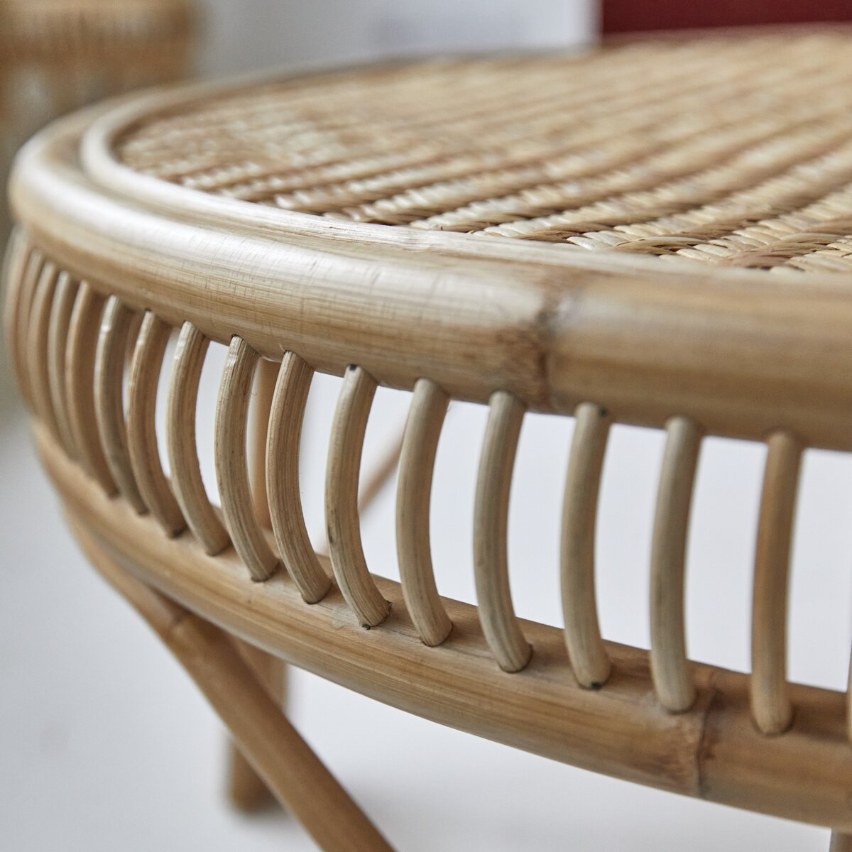 Zita Rotan salontafel - Meubels voor de woonkamer - Tikamoon