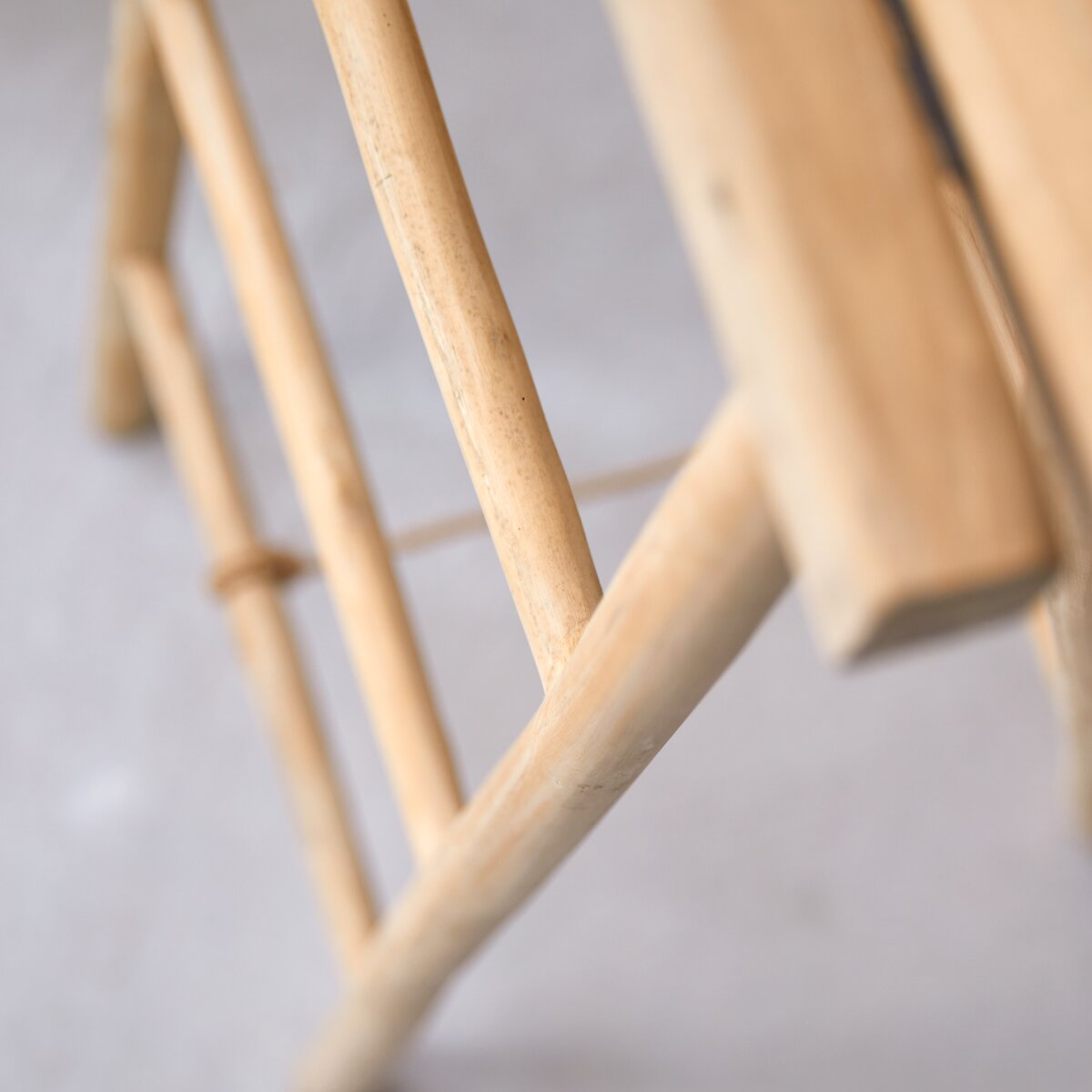 Teak ladder towel rack 100 cm - Bathroom accessory - Tikamoon