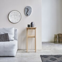 Oak side table 70 cm - Living-room storage - Tikamoon