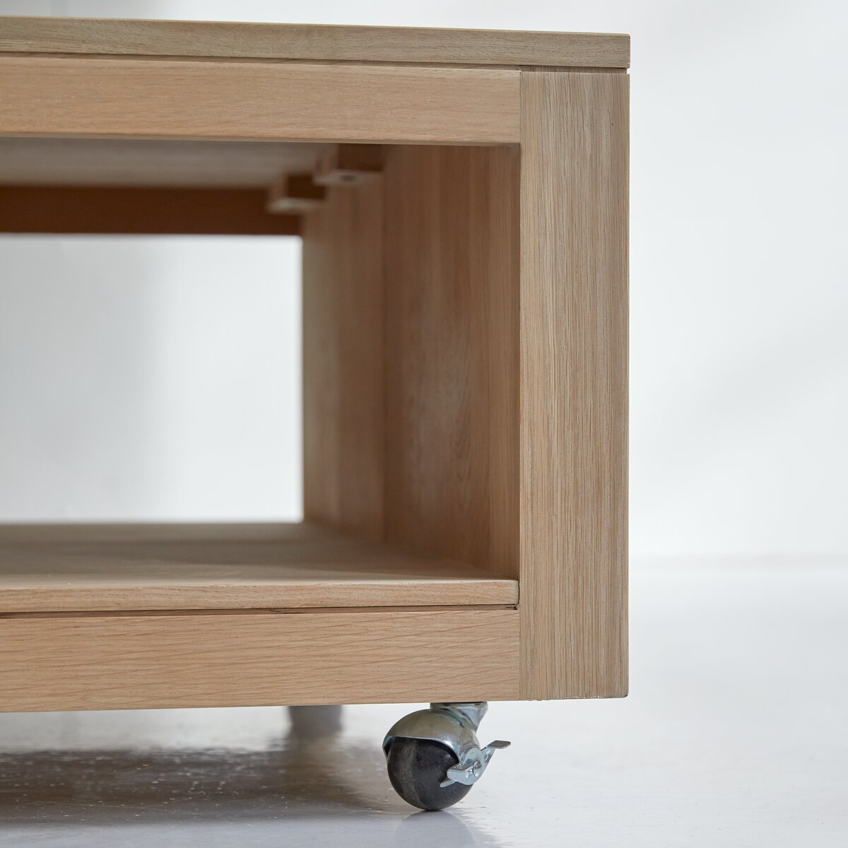 Anoa Massief eiken vierkante salontafel - Meubels voor de woonkamer ...