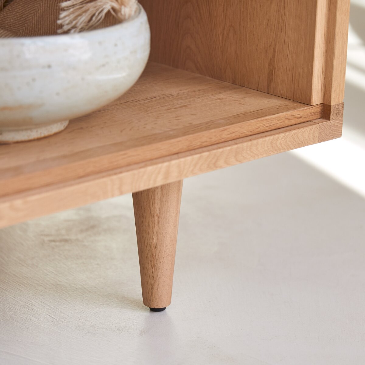 Oak coffee table 120 x 50 cm - Living room furniture - Tikamoon