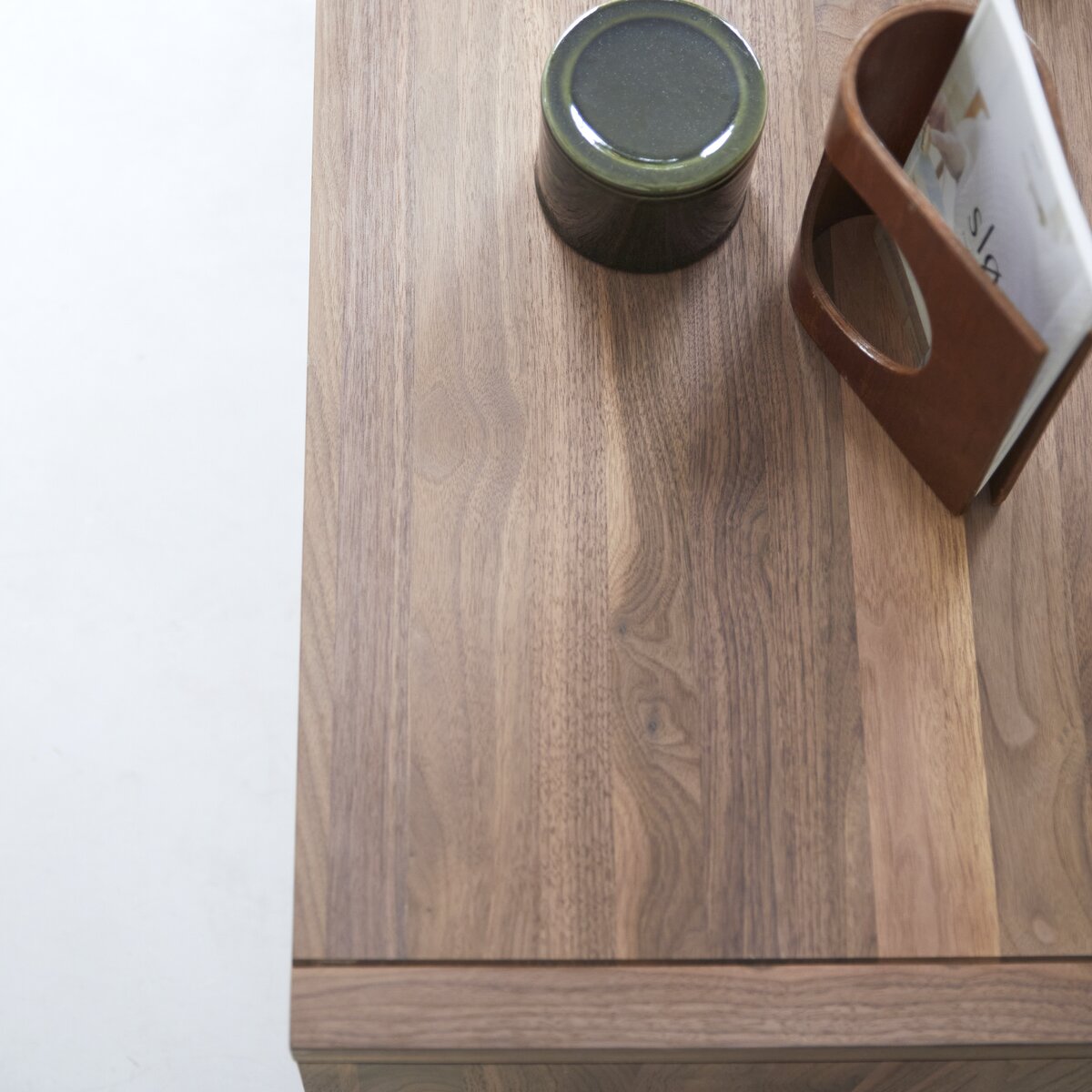 Jonàk Massieve walnoten salontafel - Woonkamermeubilair - Tikamoon