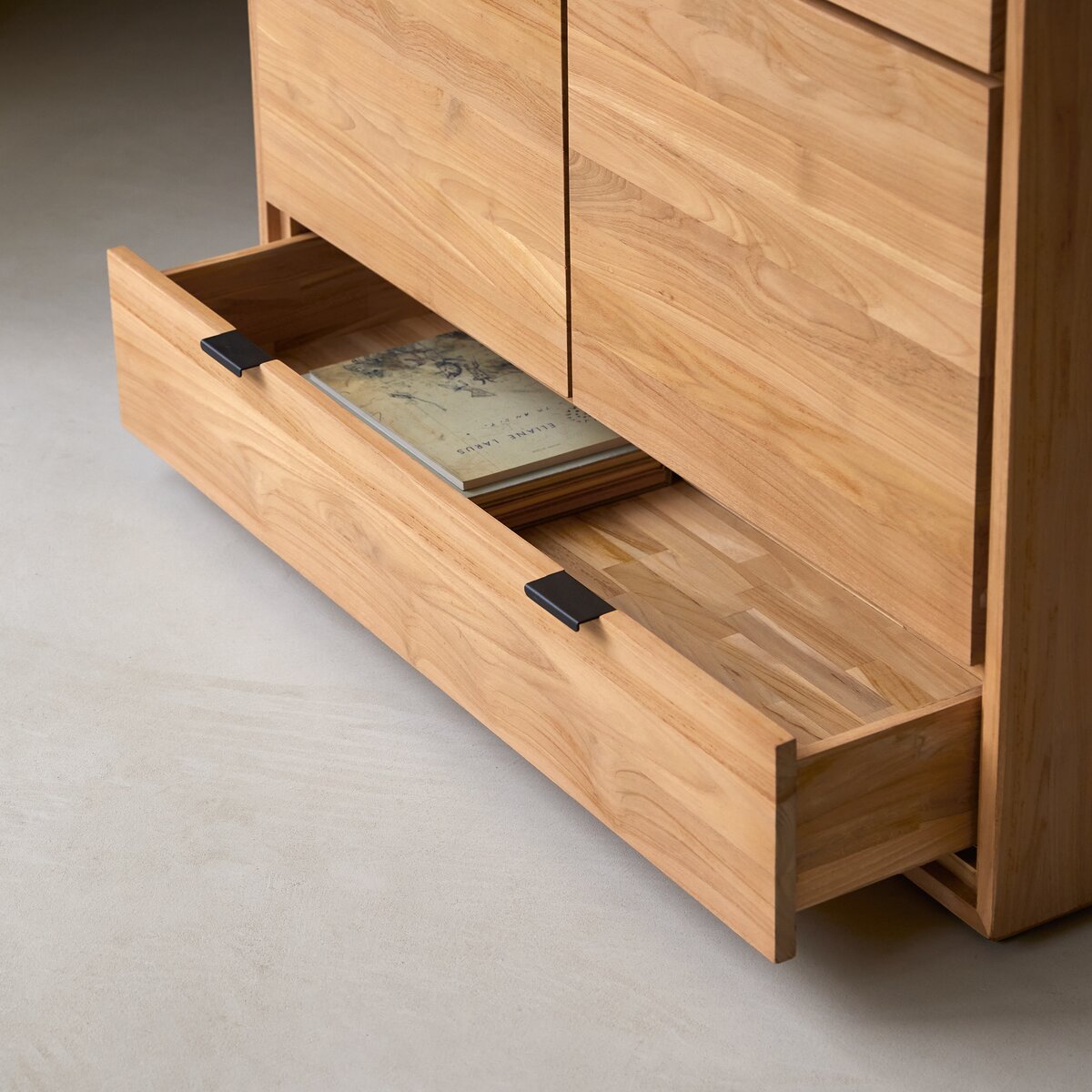 Solid teak sideboard 120 cm - Dining room storage - Tikamoon