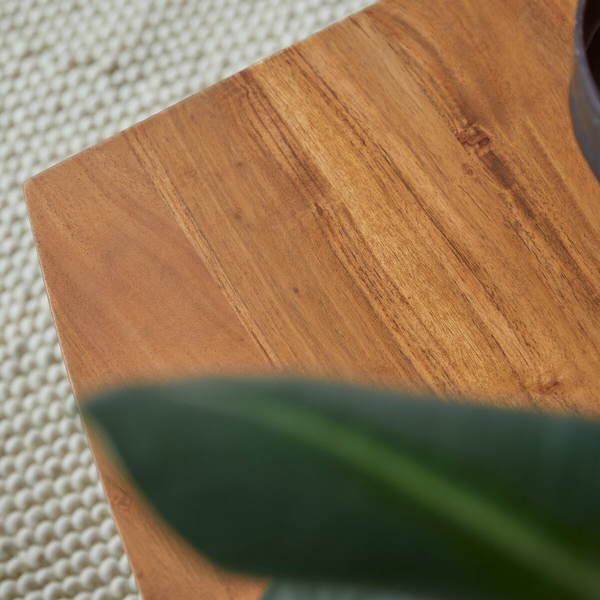 Acacia coffee table 110 x 60 cm - Living room furniture - Tikamoon