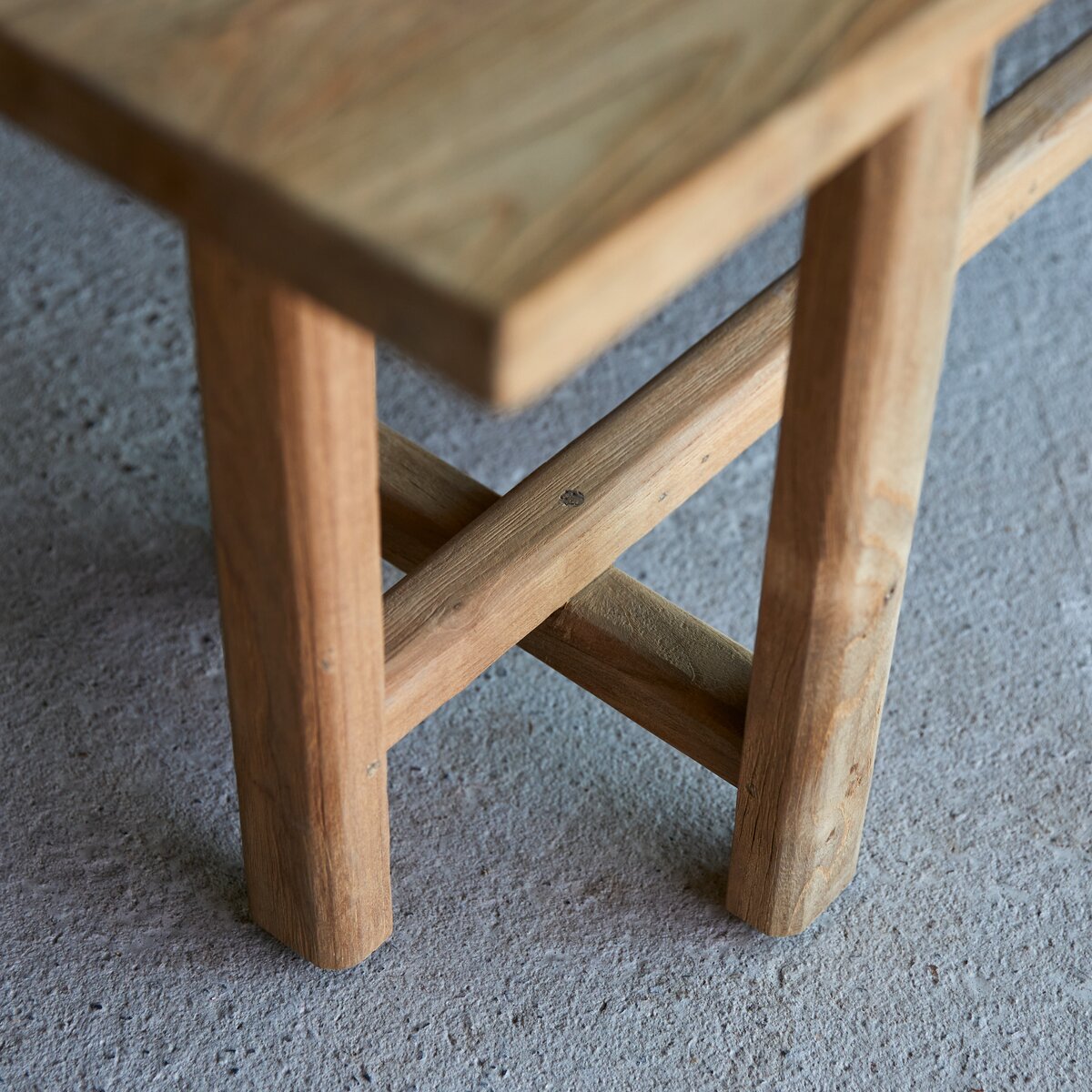 Teak bench 170 cm - Three-seater dining-room bench - Tikamoon