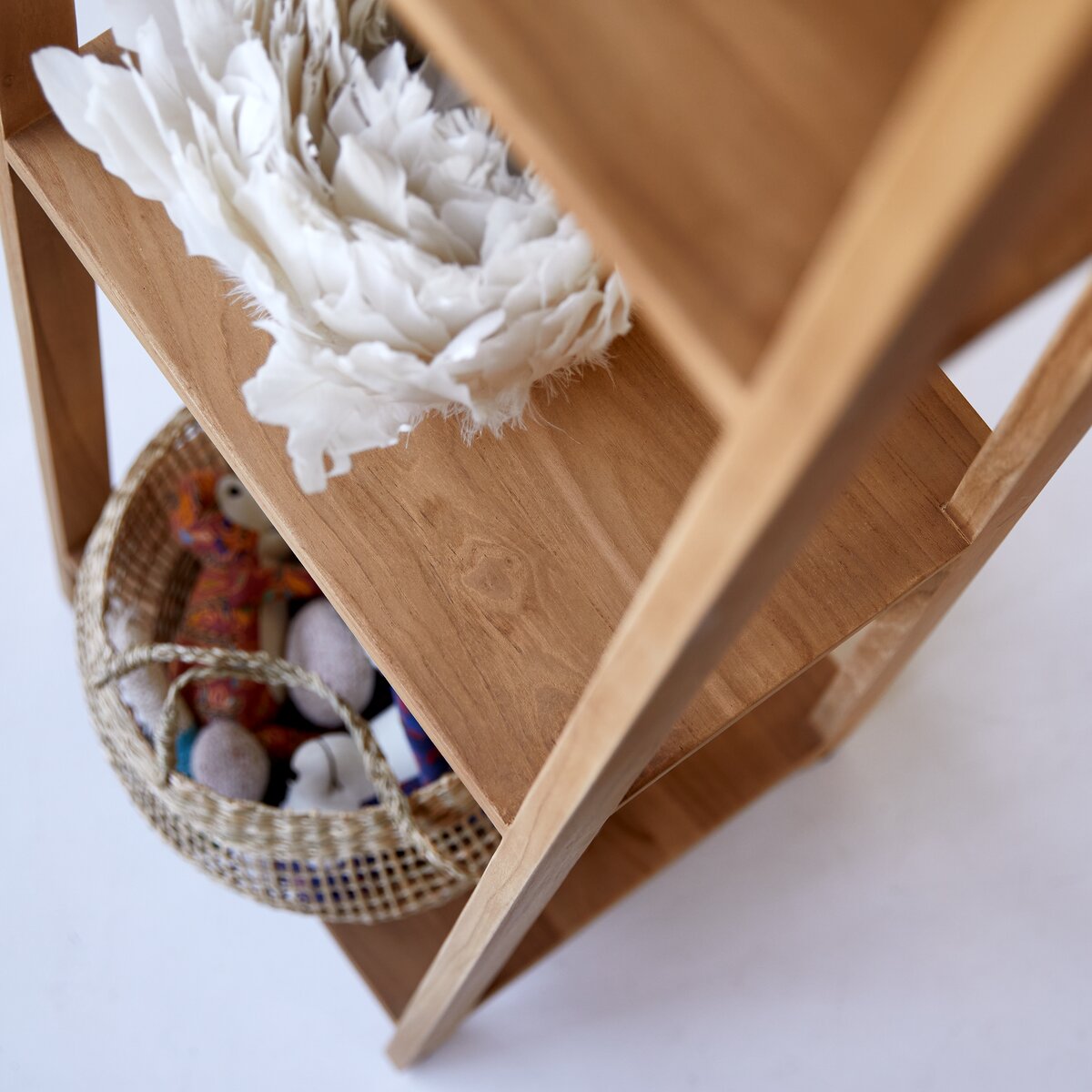 Teak children's bookcase - 160 cm - Bedroom storage - Tikamoon