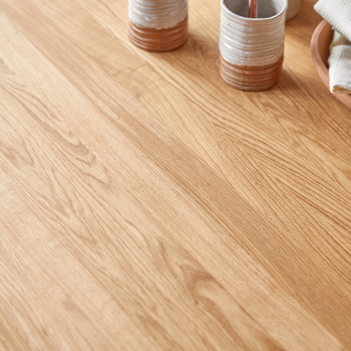 Oak dining table 125 x 125 cm - Living room furniture - Tikamoon