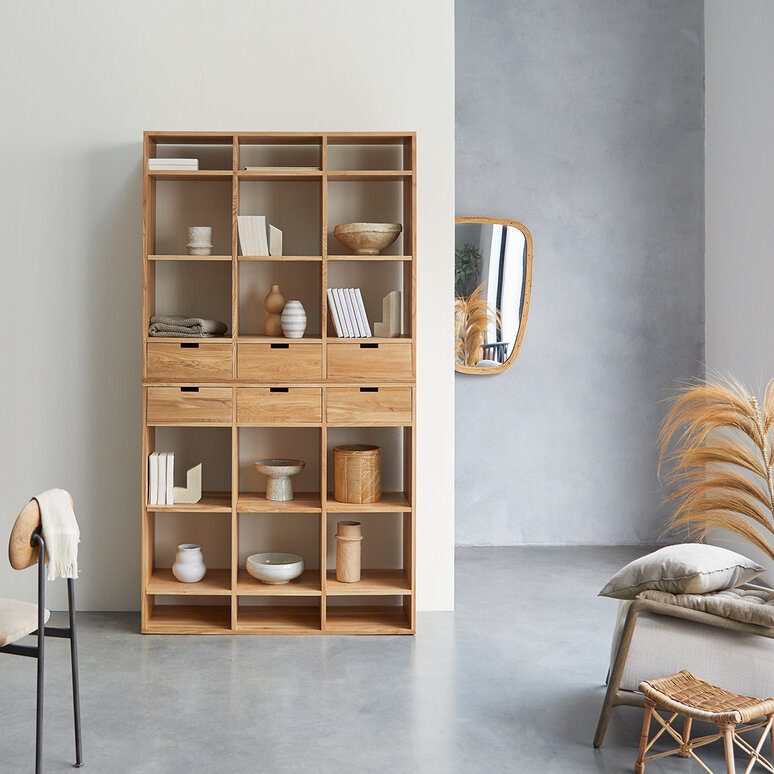 Bookcase - Living Room - Tikamoon