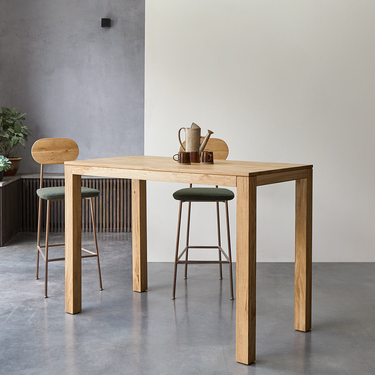 Tavolo da bar in quercia massello 4-6 pers - Sala da Pranzo / Tavoli ...