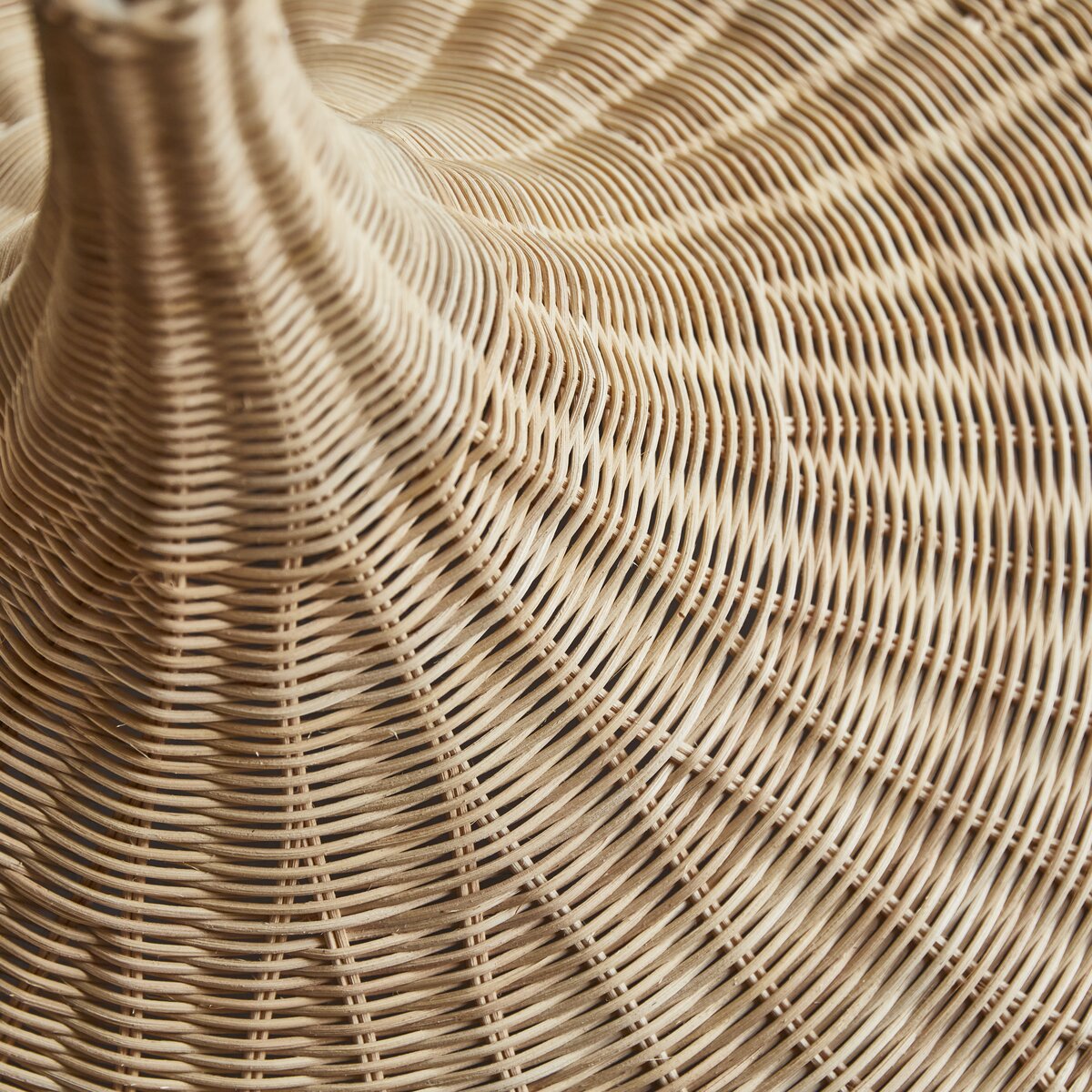 Rattan pendant light 85 cm - Decorative living room light - Tikamoon