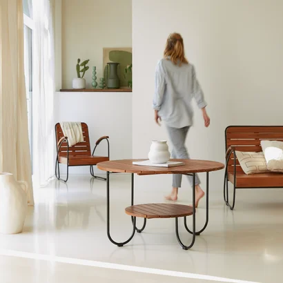 Solid acacia Coffee Table - Living room / Coffee Tables - Tikamoon