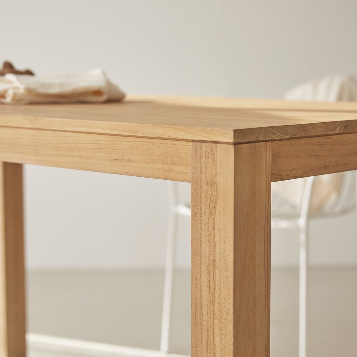 Teak dining table 150 x 75 cm - Living room furniture – Tikamoon