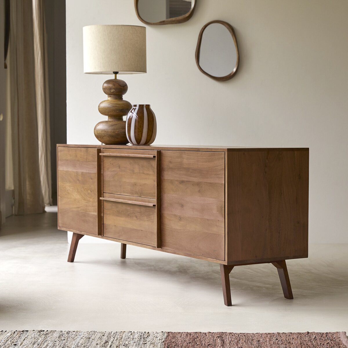 Acacia sideboard 175 cm - Dining room storage units - Tikamoon