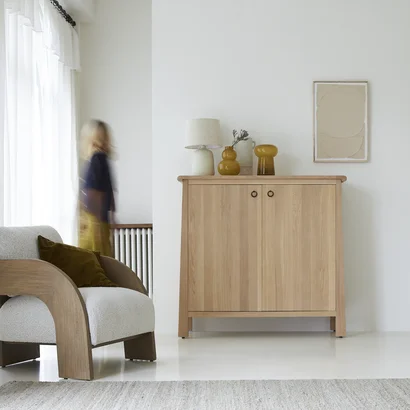 Solid oak Sideboard 180 cm - Dining Room / Sideboards - Tikamoon