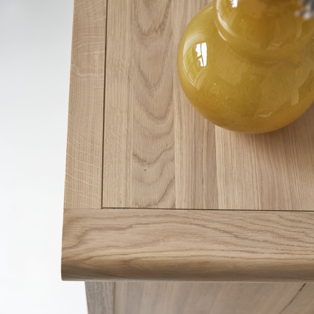 Console en chêne 125 cm - Meuble de rangement pour le salon - Tikamoon